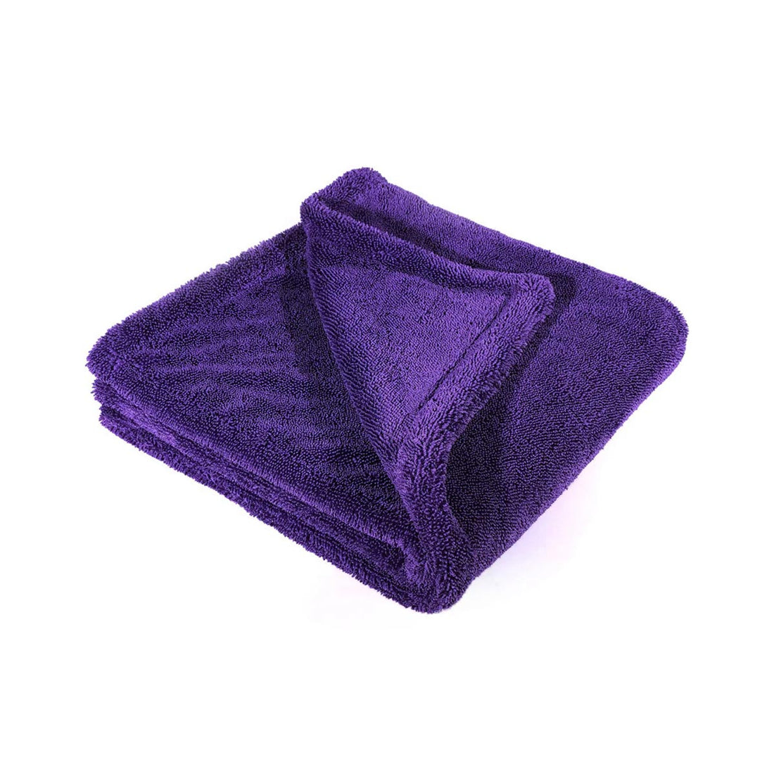 1200 GSM Twisted Loop Drying Towel Purple | Dual-Sided Drying | Car-Chem